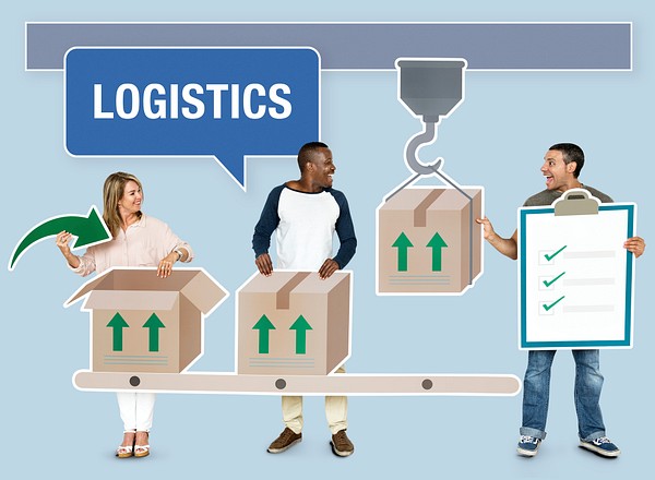 Happy diverse people in a logistics | Premium Photo - rawpixel