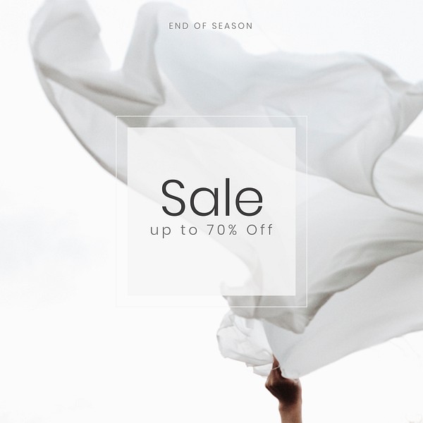 70% sale offer template vector | Premium Vector Template - rawpixel