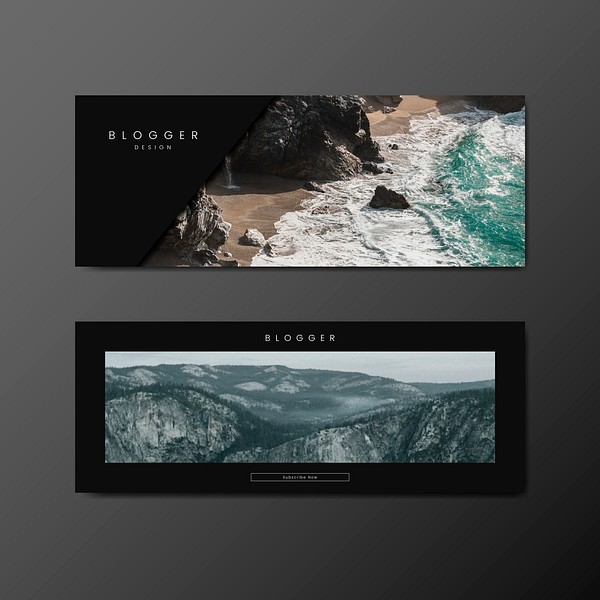 Travel photography blog header template | Premium Vector - rawpixel