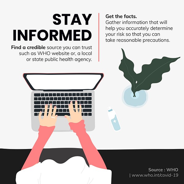 Stay informed and get the facts | Free Vector - rawpixel