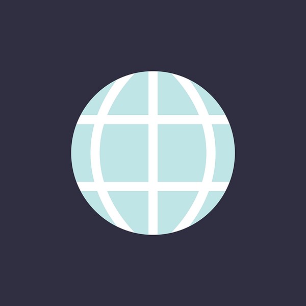 Vector of global icon | Free Vector - rawpixel