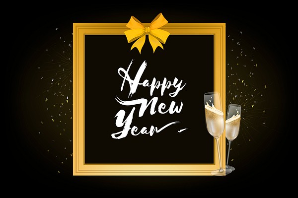 Illustration of new year decoration | Free Vector - rawpixel