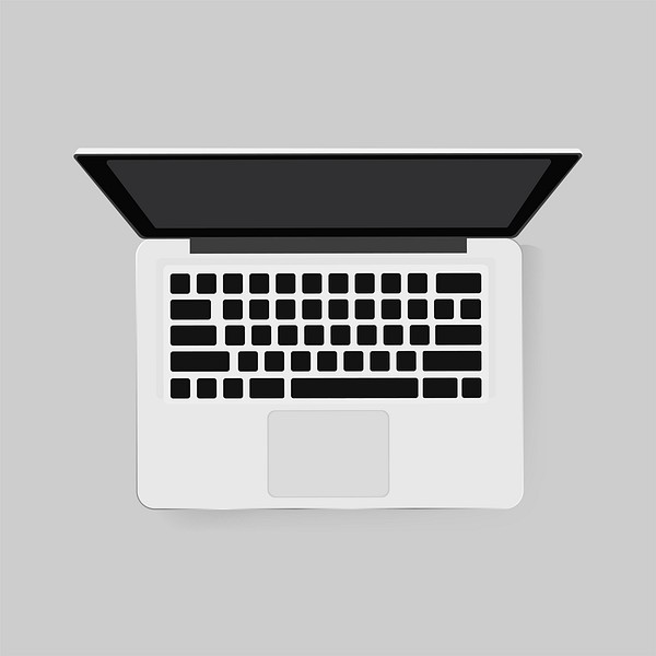 Vector icon of computer laptop | Free Vector - rawpixel