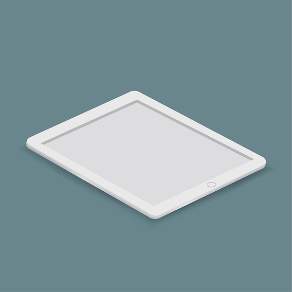 Vector of digital tablet icon | Free Vector Mockup - rawpixel
