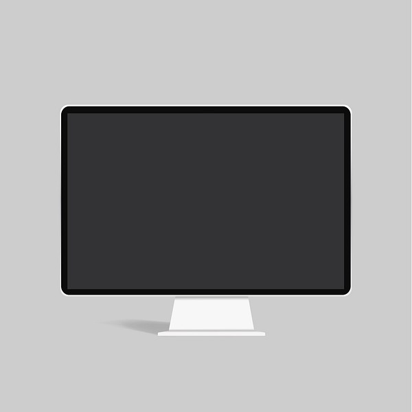 Vector of computer monitor icon | Free Vector - rawpixel