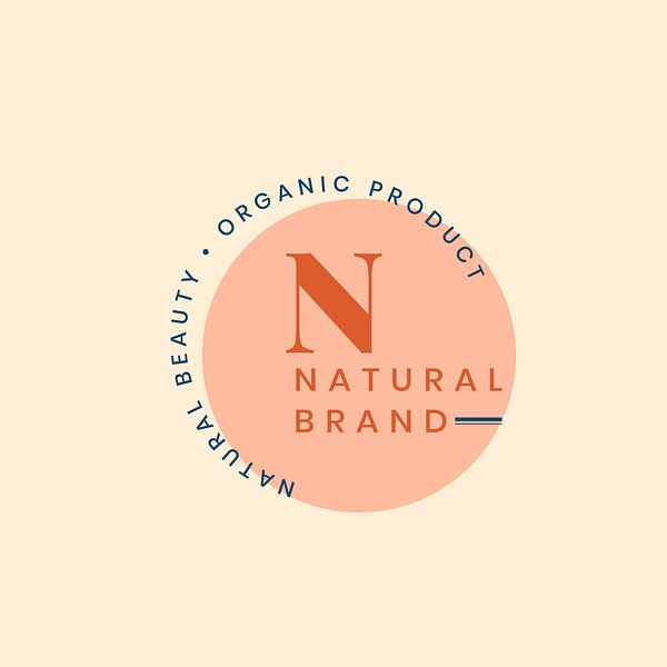 Natural brand logo badge design | Premium Vector - rawpixel