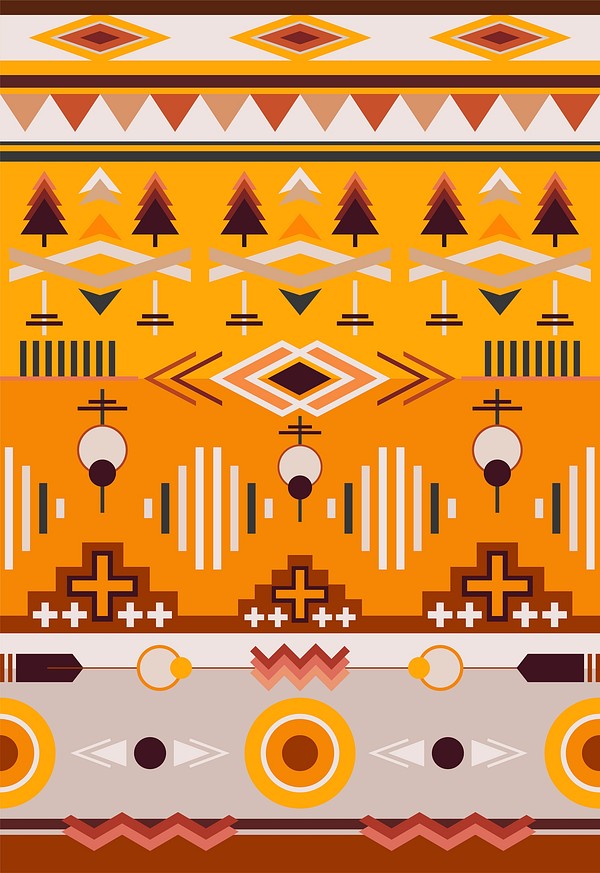 Illustration of ethnic pattern | Premium Vector - rawpixel
