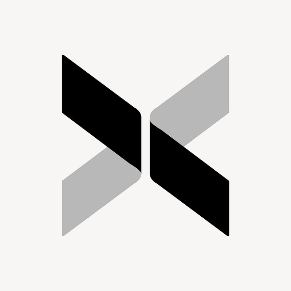 Abstract black business logo element, | Premium Vector - rawpixel