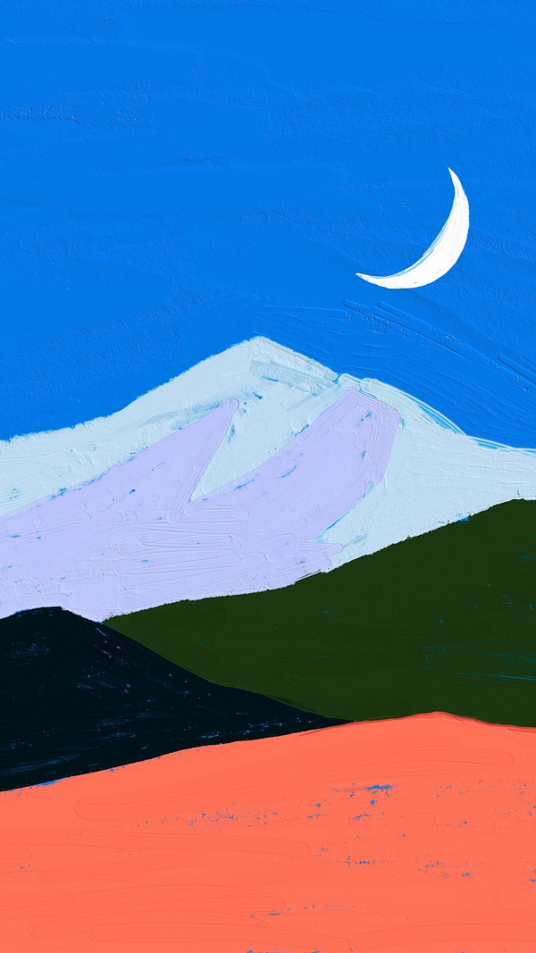 Landscape iPhone wallpaper, nature design, | Premium Photo Illustration ...