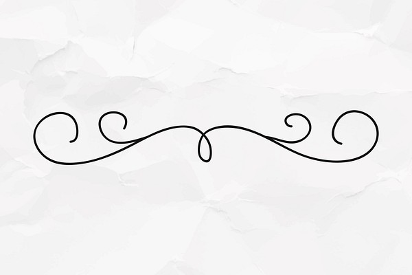 Hand drawn scroll divider, paper | Premium Vector - rawpixel