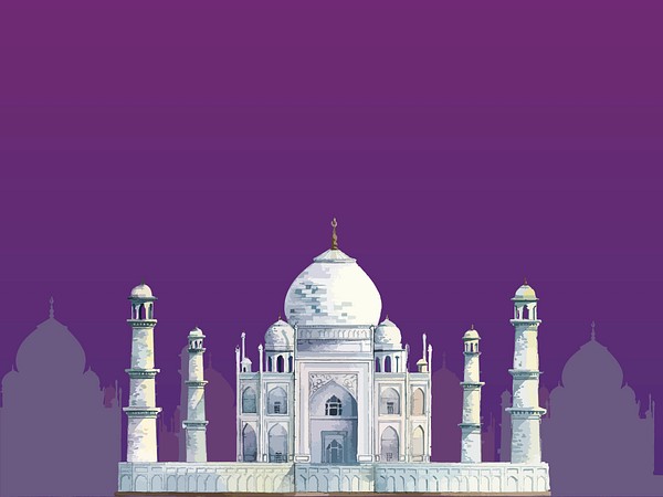 Taj Mahal painted watercolor | Premium Vector - rawpixel