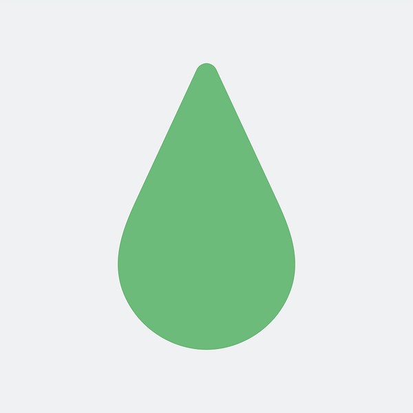 Isolated water drop simple icon | Free Icons - rawpixel