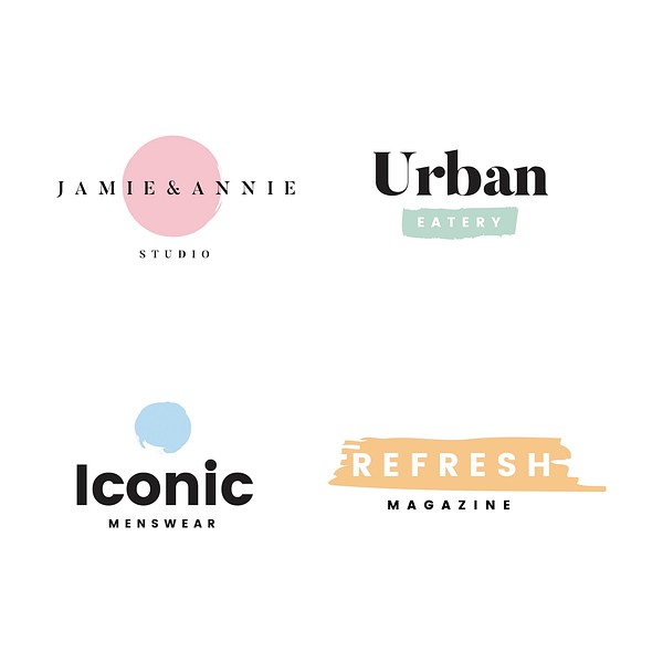 Collection logos and branding vector | Premium Vector - rawpixel