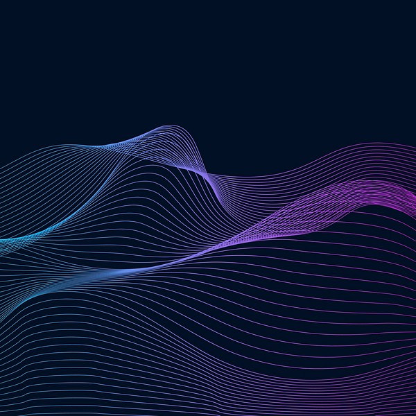 Data visualization dynamic wave pattern | Premium Vector - rawpixel