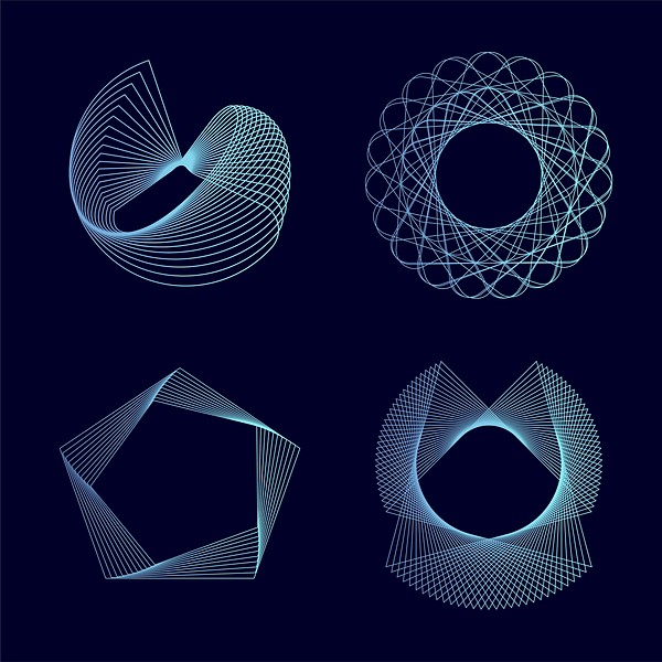 Abstract geometric elements set vector | Premium Vector - rawpixel Abstract geometric elements set vector | Premium Vector - rawpixel