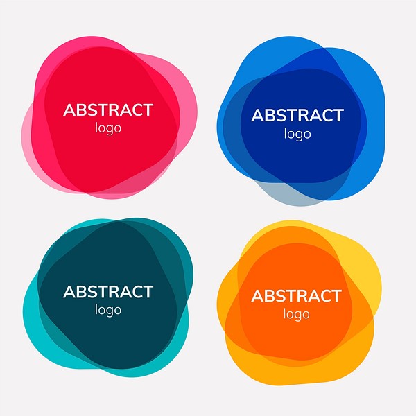 Set of abstract badge designs | Premium Vector - rawpixel