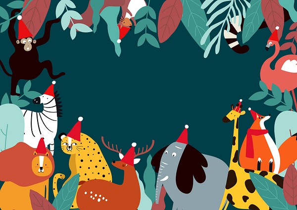 Animals theme template vector illustration | Premium Vector - rawpixel