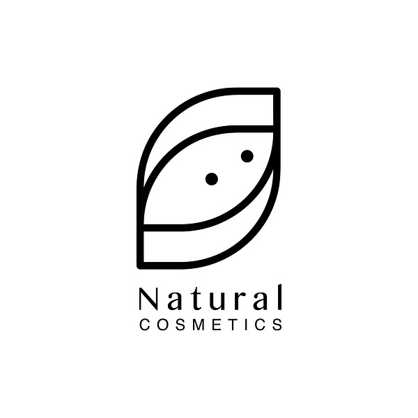 Natural cosmetics design logo vector | Premium Vector - rawpixel