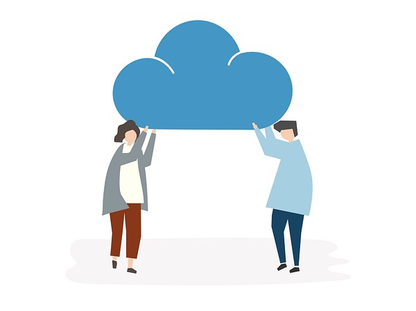 Illustration people avatar cloud connection | Premium Photo - rawpixel