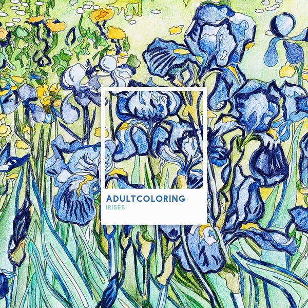 Irises (1889) Vincent van Gogh | Free Photo - rawpixel
