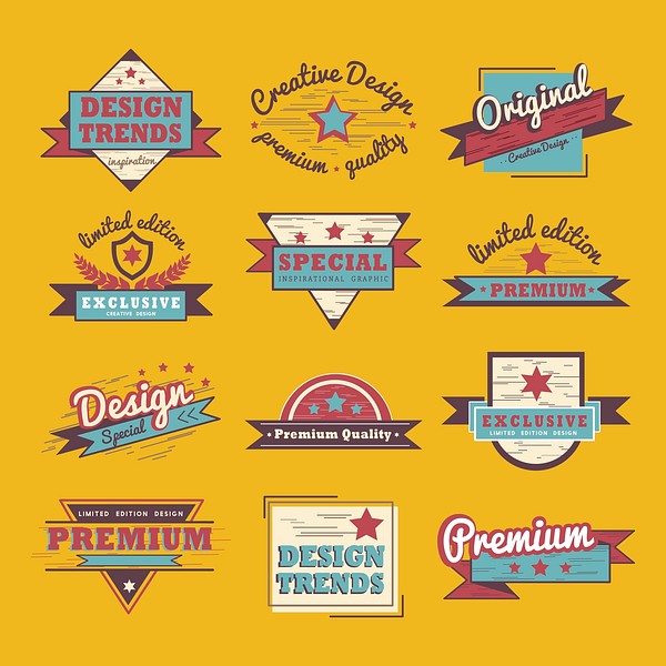 Premium quality badge vector set | Premium Vector - rawpixel