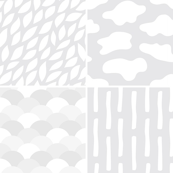 Collection of simple pattern vectors | Free Vector - rawpixel