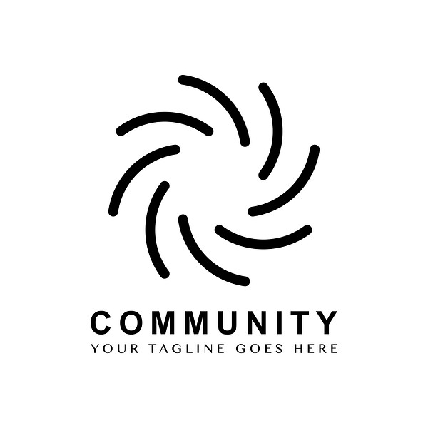 Community branding logo design sample | Premium Vector - rawpixel