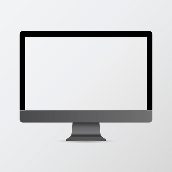 Digital personal computer screen mockup | Premium Vector - rawpixel