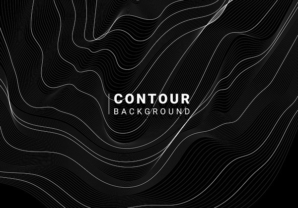 Black and white abstract map | Premium Vector - rawpixel