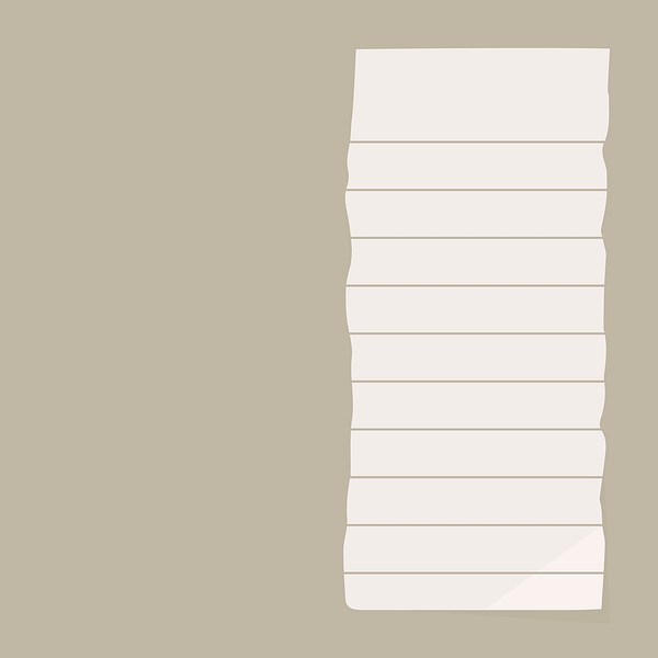 Rectangle beige notepaper template vector | Premium Vector - rawpixel