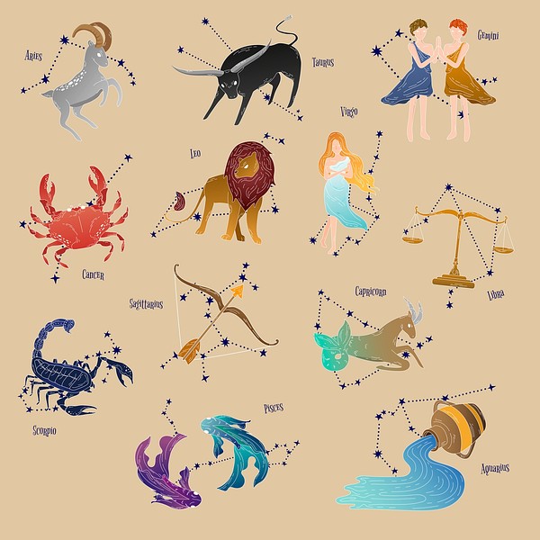 Astrological star signs vector set | Premium Vector - rawpixel