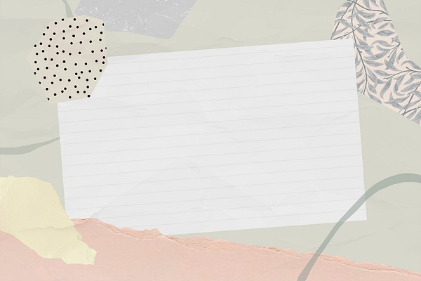 Blank gray note template vector | Premium Vector - rawpixel