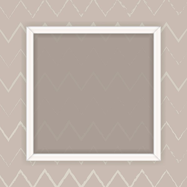 Blank square abstract frame vector | Premium Vector - rawpixel