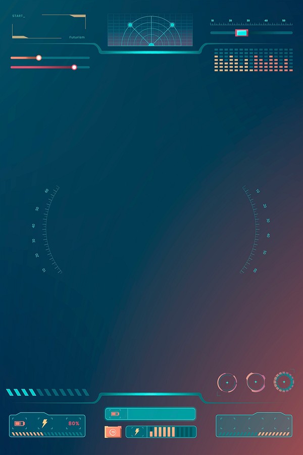 Technology interface template design elements | Premium Vector - rawpixel