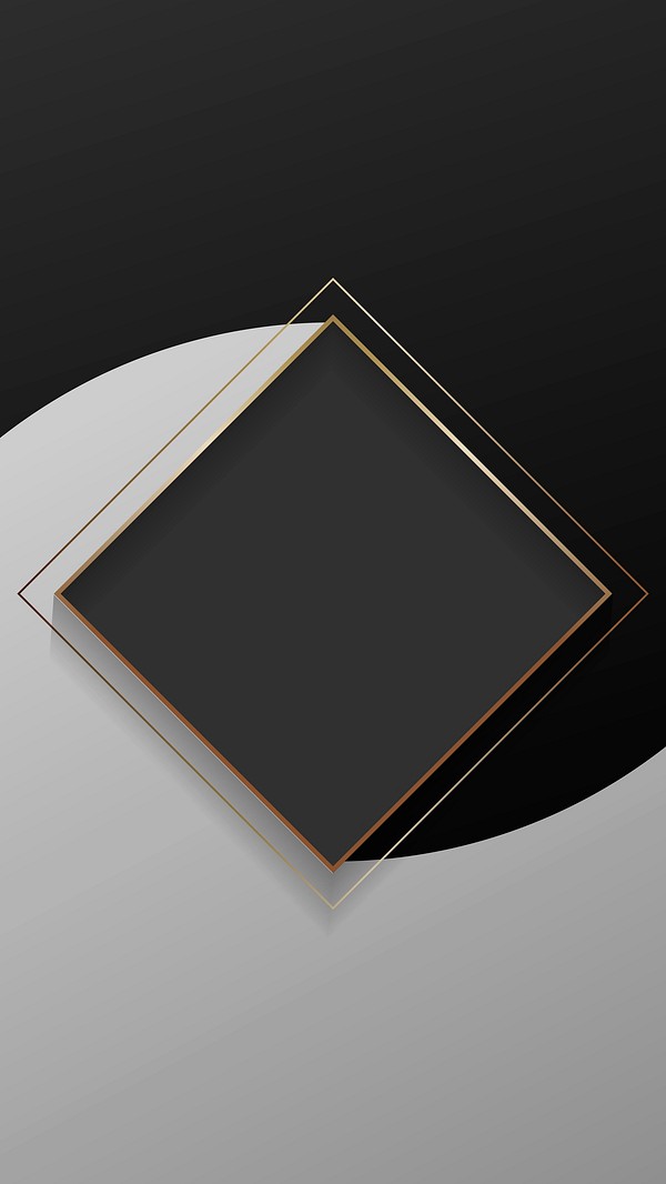Blank square black abstract frame | Premium Vector - rawpixel
