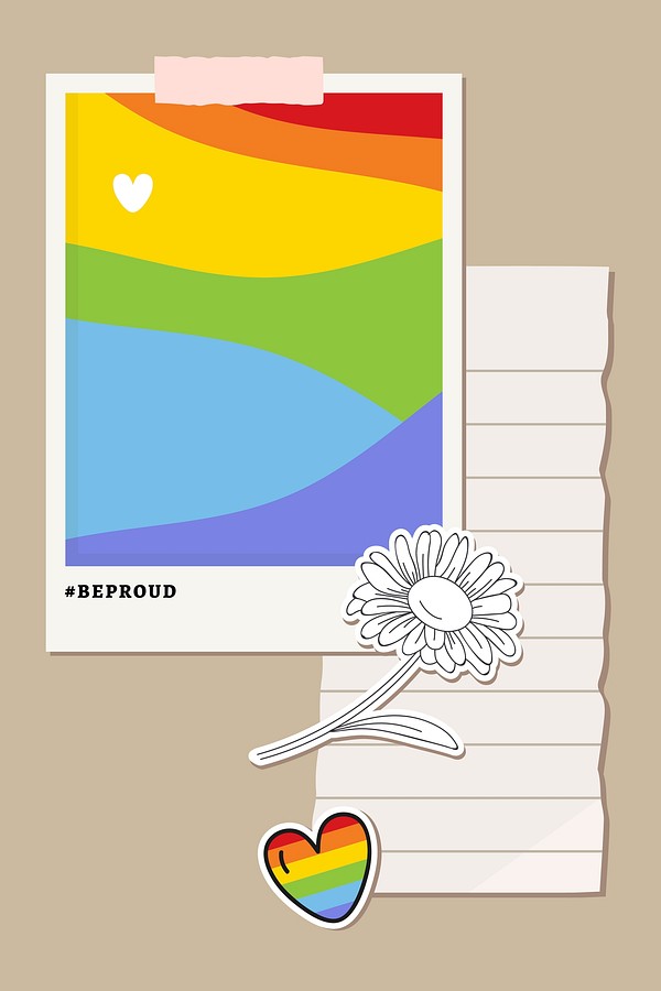 Support LGBTQ pride element vector | Premium Vector - rawpixel