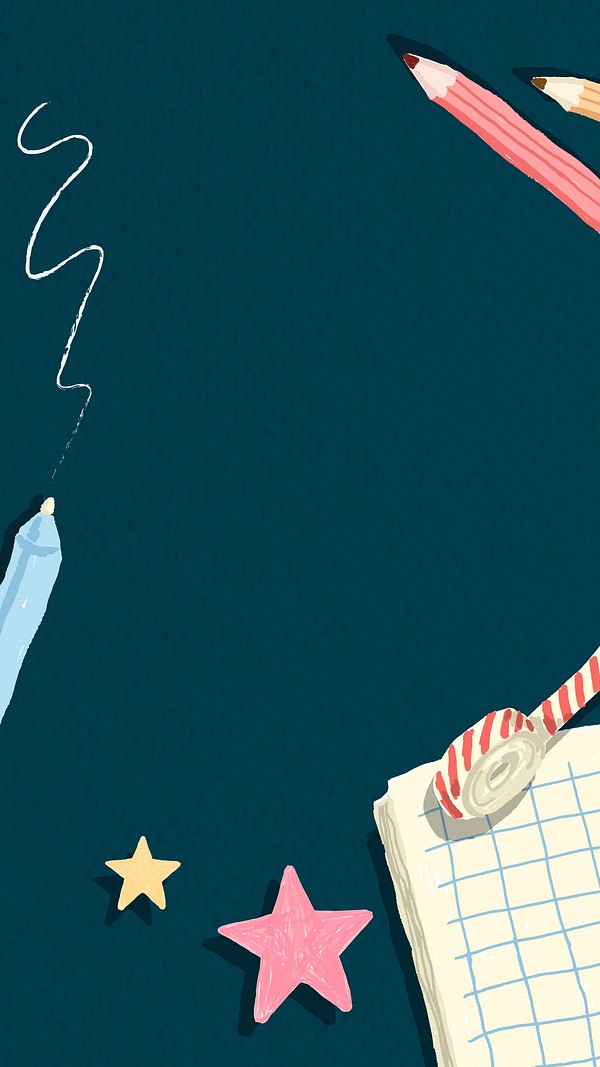 Blank notebook on a blue | Premium Vector - rawpixel