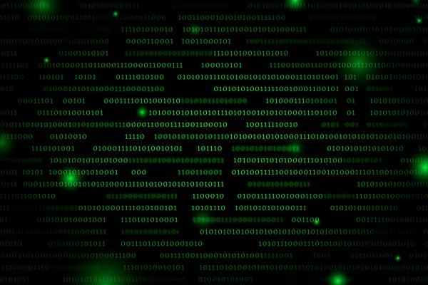 Stream binary code design vector | Premium Vector - rawpixel