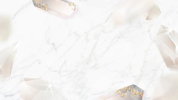 Crystal frame design on marble | Premium Vector - rawpixel