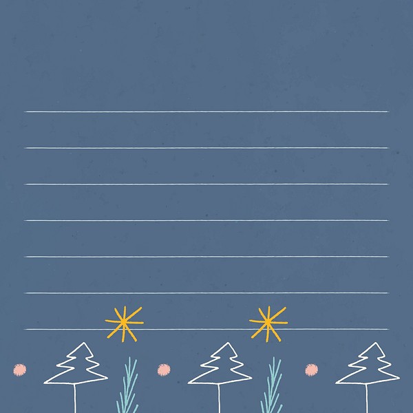 Christmas scribble pattern notepaper vector | Premium Vector - rawpixel