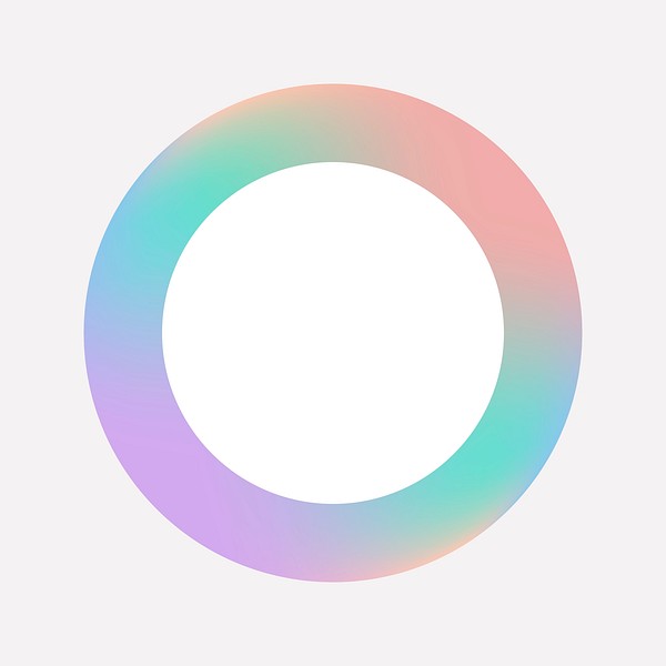 Colorful ring gradient element vector | Premium Vector - rawpixel