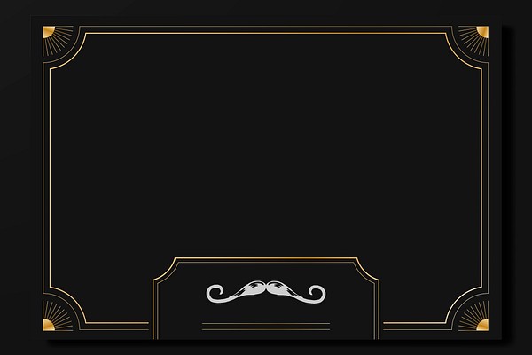 Movember vintage frame design vector | Premium Vector - rawpixel