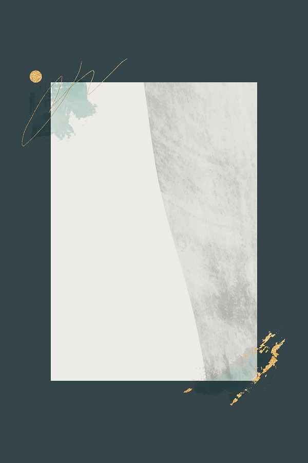 Blank rectangle frame design vector | Premium Vector - rawpixel