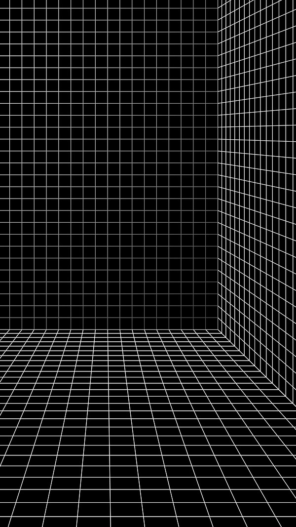 3D wireframe grid room background | Premium Vector - rawpixel