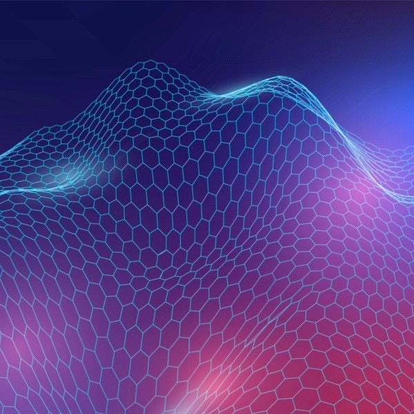 Blue 3D abstract wave pattern | Free Vector - rawpixel