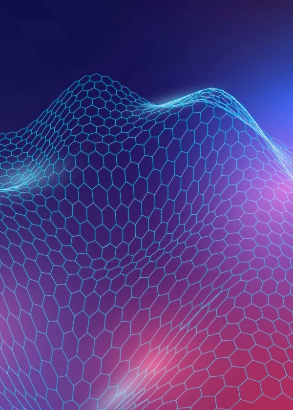 Blue 3D abstract wave pattern | Free Vector - rawpixel