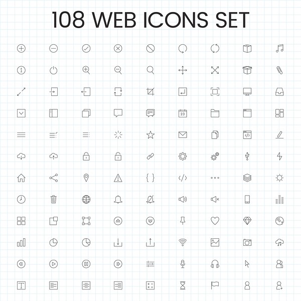 Set of computer icon vectors | Free Vector - rawpixel