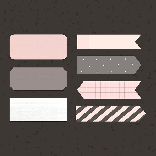 Printable sticky note vector set | Premium Vector - rawpixel