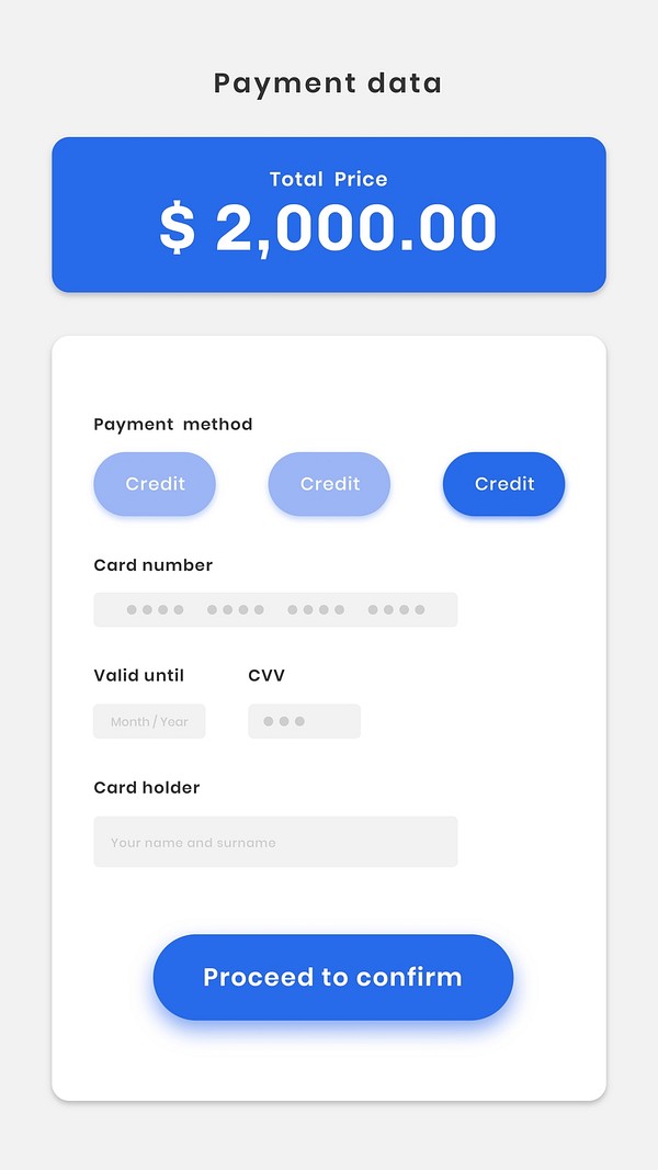 Online payment mobile application template | Premium Photo - rawpixel