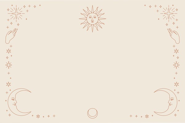 Gold celestial vector sun and | Premium Vector - rawpixel